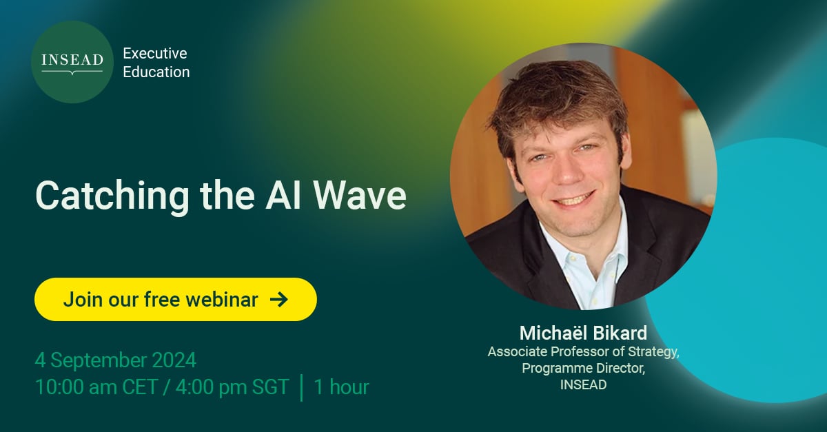 Leading Growth through Innovation and Technology | INSEAD